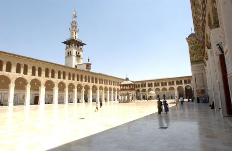 Great Mosque Damascus Syria Editorial Stock Photo - Stock Image ...
