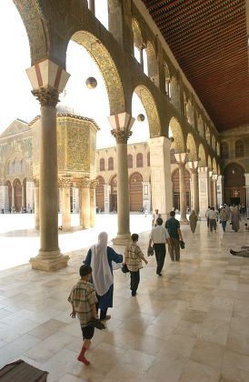 Great Mosque Damascus Syria Editorial Stock Photo - Stock Image ...