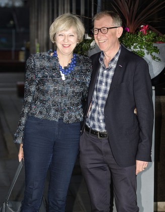 Theresa May Her Husband Philip May Editorial Stock Photo - Stock Image ...