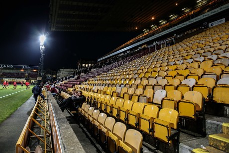 Lonely Fans During Efl Trophy Match Editorial Stock Photo - Stock Image ...