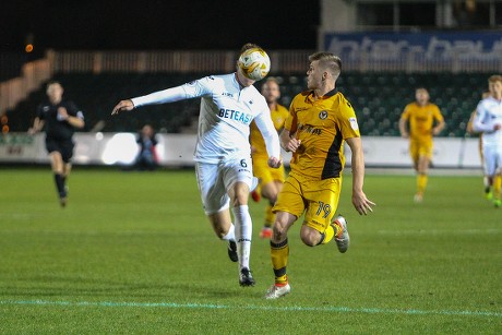 Rhys Healey Newport County Early Chance Editorial Stock Photo - Stock ...