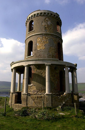 Clavell Tower Kimmeridge Dorset Britain Folly Editorial Stock Photo ...