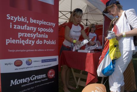 Moneygram Stand Aimed Polish Customers Editorial Stock Photo - Stock ...