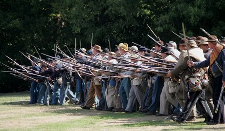American Civil War Reenactment Editorial Stock Photo - Stock Image ...