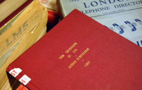 Launch of the complete online history of phone books, London, Britain ...