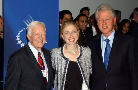 Jimmy Carter Chelsea Clinton Bill Clinton Editorial Stock Photo - Stock ...