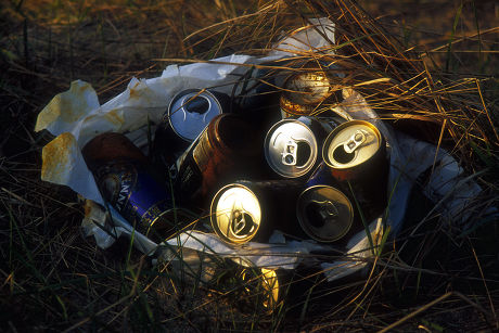 Bag Empty Beer Cans Editorial Stock Photo - Stock Image | Shutterstock