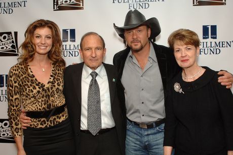 Faith Hill Dr Gary Gitnick Tim Editorial Stock Photo - Stock Image ...