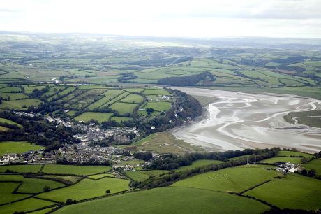 Village Laugharne West Wales Where Poet Editorial Stock Photo - Stock ...