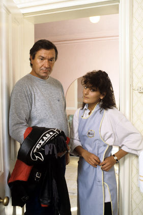 Michael Elphick Lesleyanne Sharpe Boon 1986 Editorial Stock Photo ...