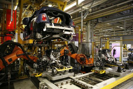The BMW Mini plant, Oxford, Britain - Sep 2006 Stock Pictures ...
