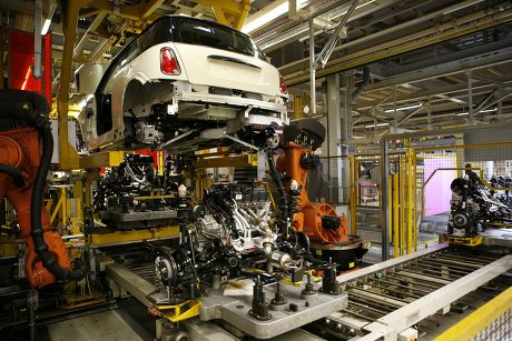 The BMW Mini plant, Oxford, Britain - Sep 2006 Stock Pictures ...