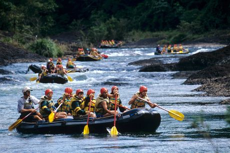 Rafting On Tully River North Queensland Editorial Stock Photo - Stock ...