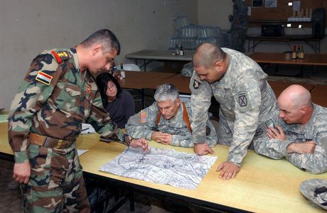 Colonel Ali Left Commander 4th Battalion Editorial Stock Photo - Stock ...