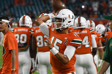 Brad Kaaya 15 Miami Action During Editorial Stock Photo - Stock Image ...