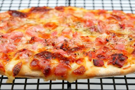 Ham Cheese Pizza Editorial Stock Photo - Stock Image | Shutterstock