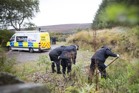 Police Search Ground Scene Where Murder Editorial Stock Photo - Stock ...
