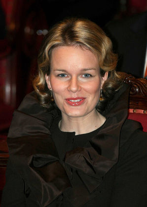 Princess Mathilde During Ceremony Honour Kings Editorial Stock Photo ...
