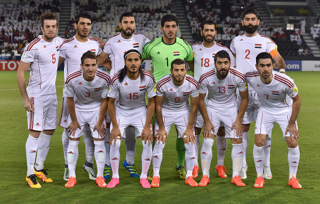 Syrias National Soccer Team Members Pose Editorial Stock Photo - Stock ...