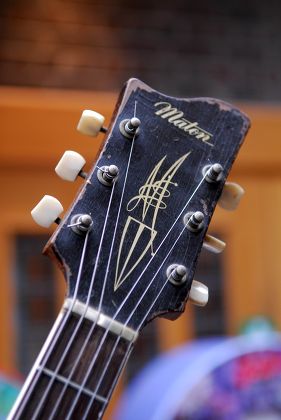 George Harrisons Maton Ms500 Mastersound Guitar Editorial Stock Photo ...
