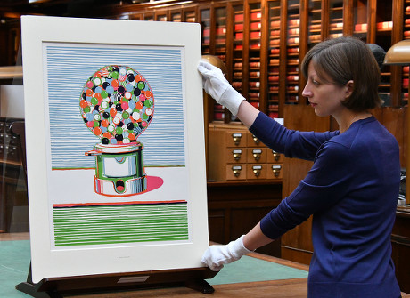 Wayne Thiebaud Gumball Machine 1970 Catherine Editorial Stock Photo ...