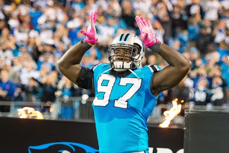 Carolina Panthers Defensive End Mario Addison Editorial Stock Photo ...