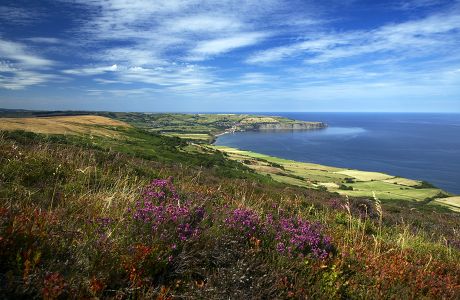 Coastal Scenery Ravenscar Robin Hoods Bay Editorial Stock Photo - Stock ...