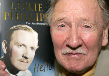__COUNT__ Leslie Phillips 'Hello' book signing, Waterstones, Guildford ...