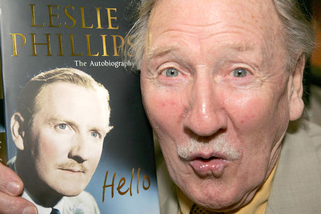 __COUNT__ Leslie Phillips 'Hello' book signing, Waterstones, Guildford ...
