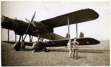 Heyford Bomber Biplane 1933 Editorial Stock Photo - Stock Image ...