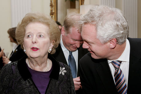 Margaret Thatcher David Davis Editorial Stock Photo - Stock Image ...