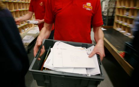 Sorting Mail Stornoway Royal Mail Delivery Editorial Stock Photo ...