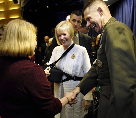 Becky Gates Wife 22nd Secretary Defense Editorial Stock Photo - Stock ...