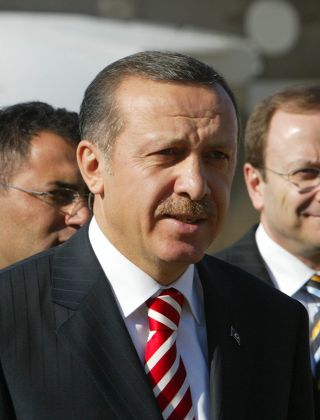 Turkish Prime Minister Tayyib Erdogan He Editorial Stock Photo - Stock ...