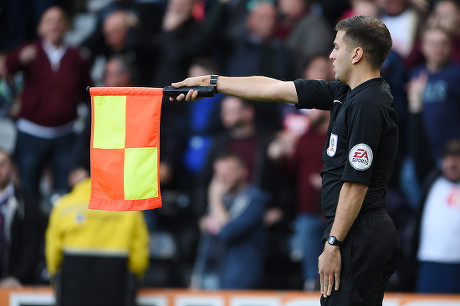 Assistant Referee Daniel Leach Rules Offside Editorial Stock Photo ...