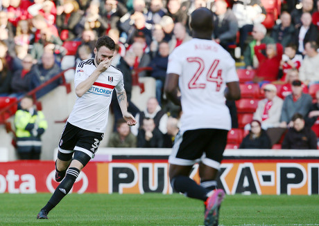 Scott Malone Fulham Celebrates Scoring His Editorial Stock Photo ...