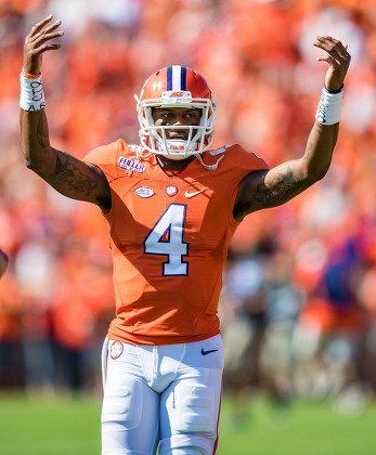 Clemson Quarterback Deshaun Watson 4 During Editorial Stock Photo ...