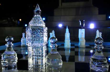 __COUNT__ London vs Moscow ice chess game to launch the Russian Winter ...