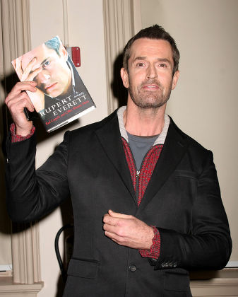 Rupert Everett promoting his new book 'Red Carpets and Other Banana ...