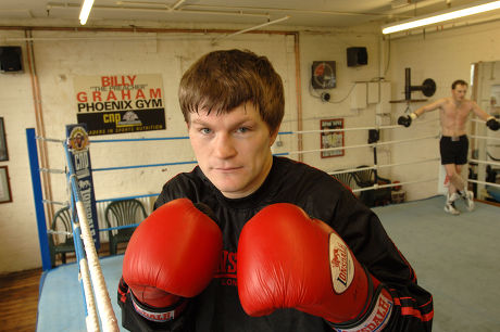 Ricky Hatton Training South Manchester Gymnasium Editorial Stock Photo ...