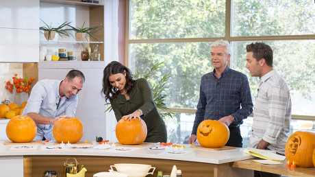 Dave Finkle Phillip Schofield Christine Bleakley Editorial Stock Photo ...
