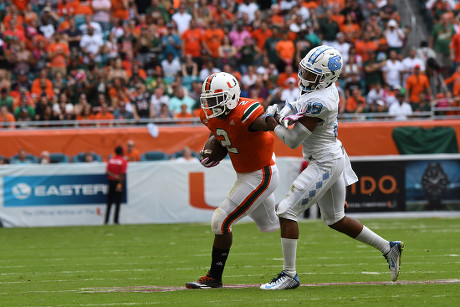 Joseph Yearby 2 Miami Rushes Past Editorial Stock Photo - Stock Image ...
