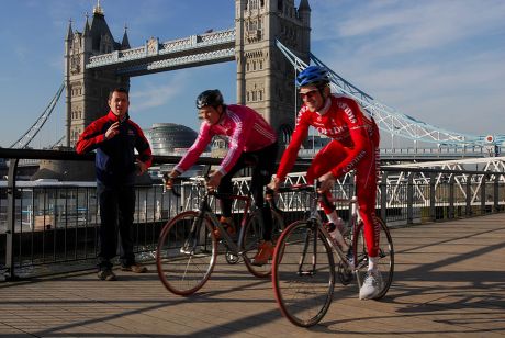 Cyclist Bradley Wiggins Rower James Cracknell Editorial Stock Photo ...