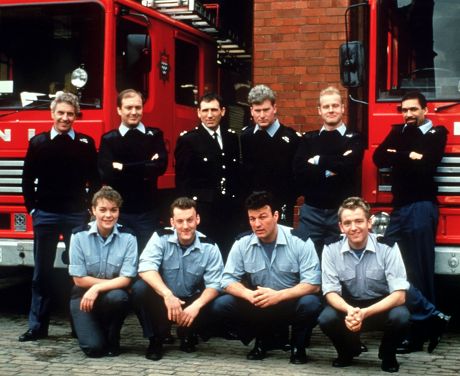 Londons Burning 1996 Lr Back Row - Foto de stock de contenido editorial ...