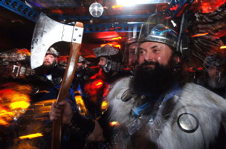 Guizer Jarl Graham Nicolson Visits Nightclub Editorial Stock Photo ...