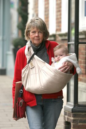 Patricia Rashbrook Carries Her Son Jj Editorial Stock Photo - Stock ...