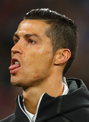 Cristiano Ronaldo Real Madrid Sticks Out Editorial Stock Photo - Stock ...