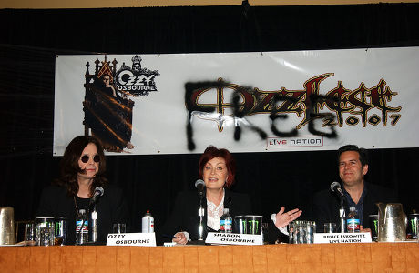 Ozzy Osbourne Sharon Osbourne Bruce Eskowitz Editorial Stock Photo ...