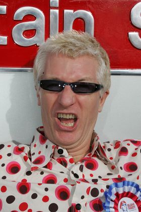 Train Enthusiast Punk Icon Captain Sensible Editorial Stock Photo ...