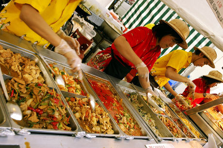 Chinese Food Stall Editorial Stock Photo - Stock Image | Shutterstock